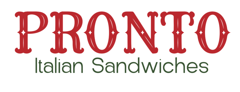 Our Menu – Pronto Sandwiches